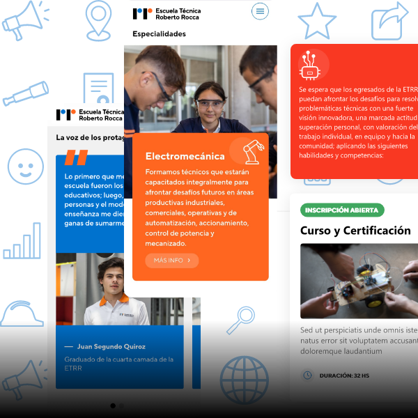 Escuela Técnica Roberto Rocca | Frontaly